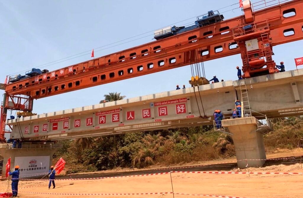 Guinea Unveils First Locomotives in $20 Billion Simandou Rail Project ...